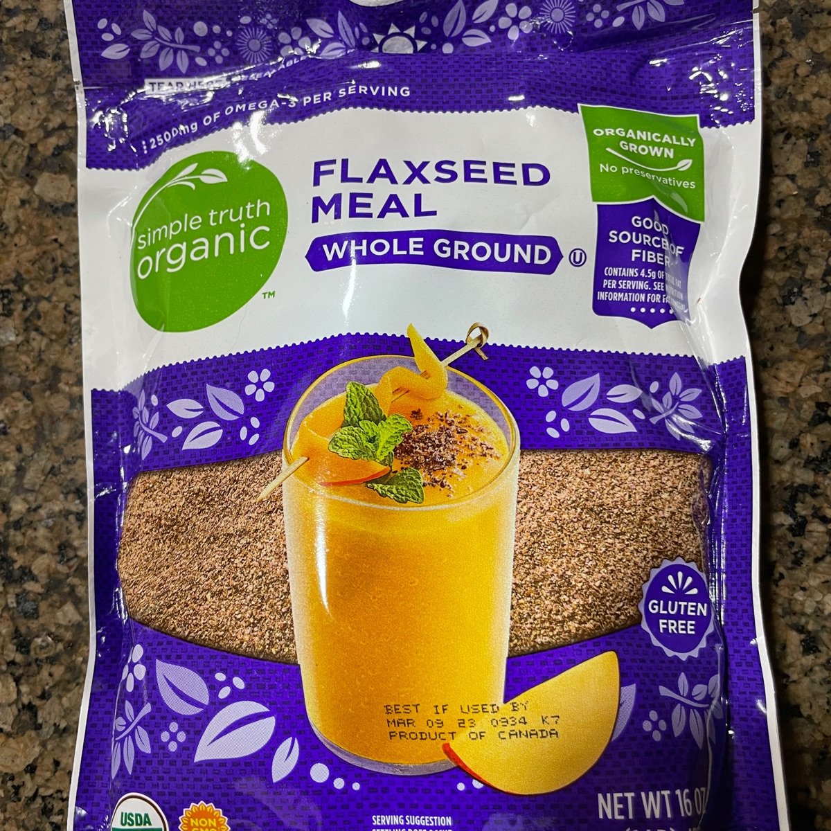 flaxseed meal from Simple Truth - Vegan Product Reviews & Ratings ...