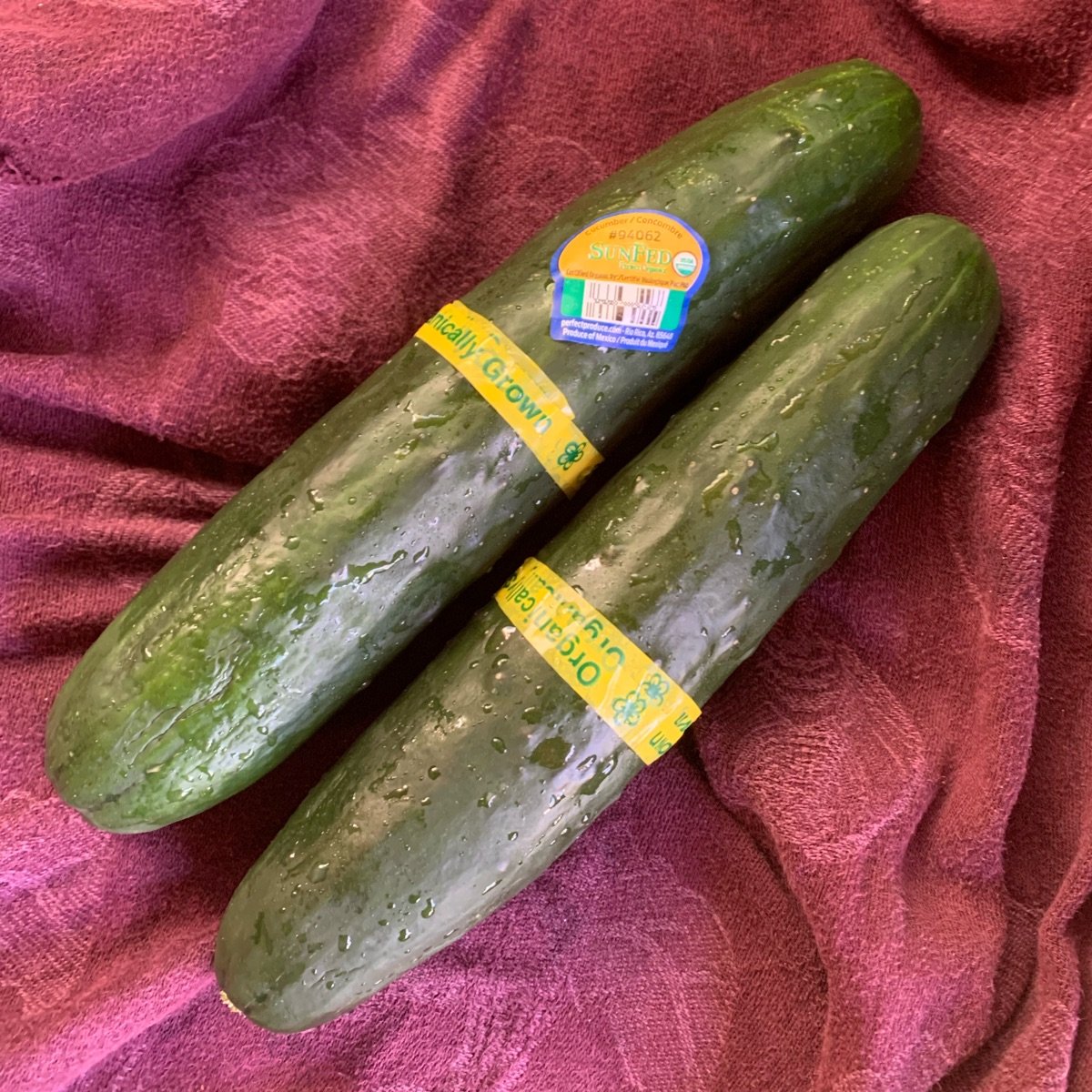 organic cucumber from Sunfed Perfect Organic - Vegan Product Reviews ...