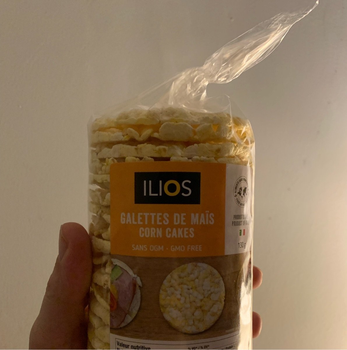 Corn Cakes from Ilios - Vegan Product Reviews & Ratings | abillion
