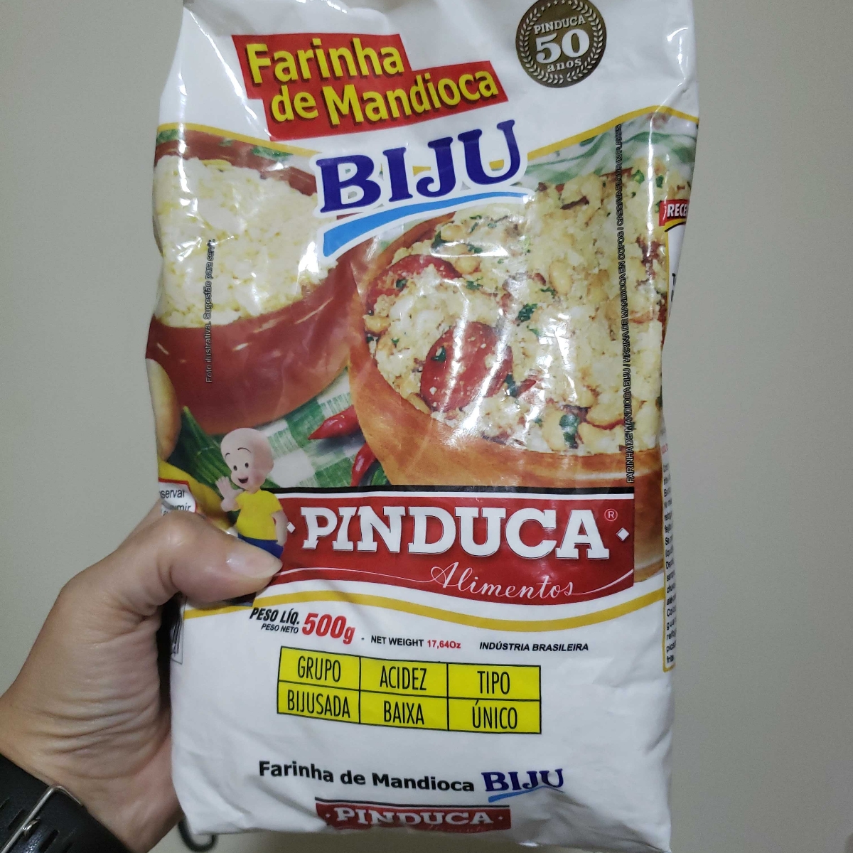 Farinha de mandioca biju from Pinduca - Vegan Product Reviews & Ratings ...