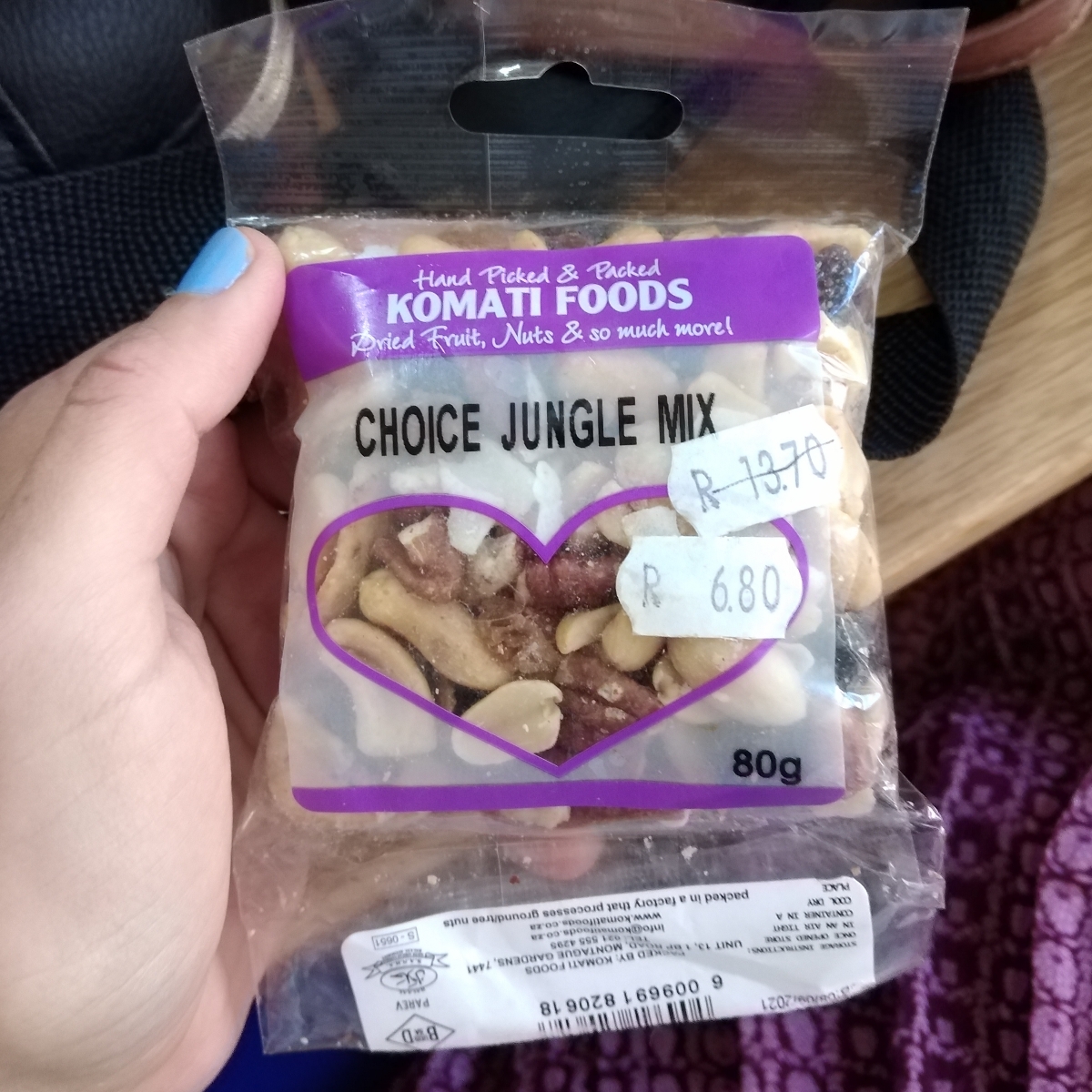 Choice Jungle Mix from Komati Foods - Vegan Product Reviews & Ratings ...