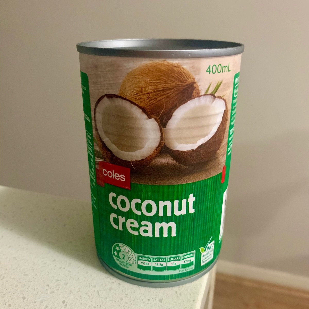 Coconut Cream from Coles - Vegan Product Reviews & Ratings | abillion
