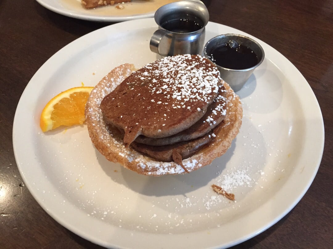 Pumpkin Pancakes at Evan's Kitchen and Catering - Review by ...