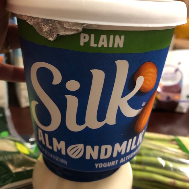 Silk Almond milk yogurt Plain Review | abillion