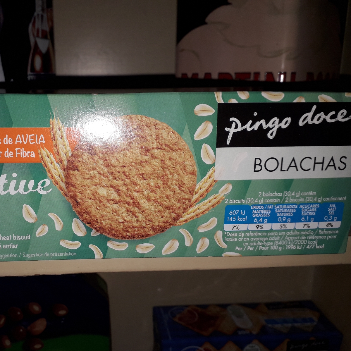 Pingo doce Bolachas Digestive Aveia 评价 | abillion