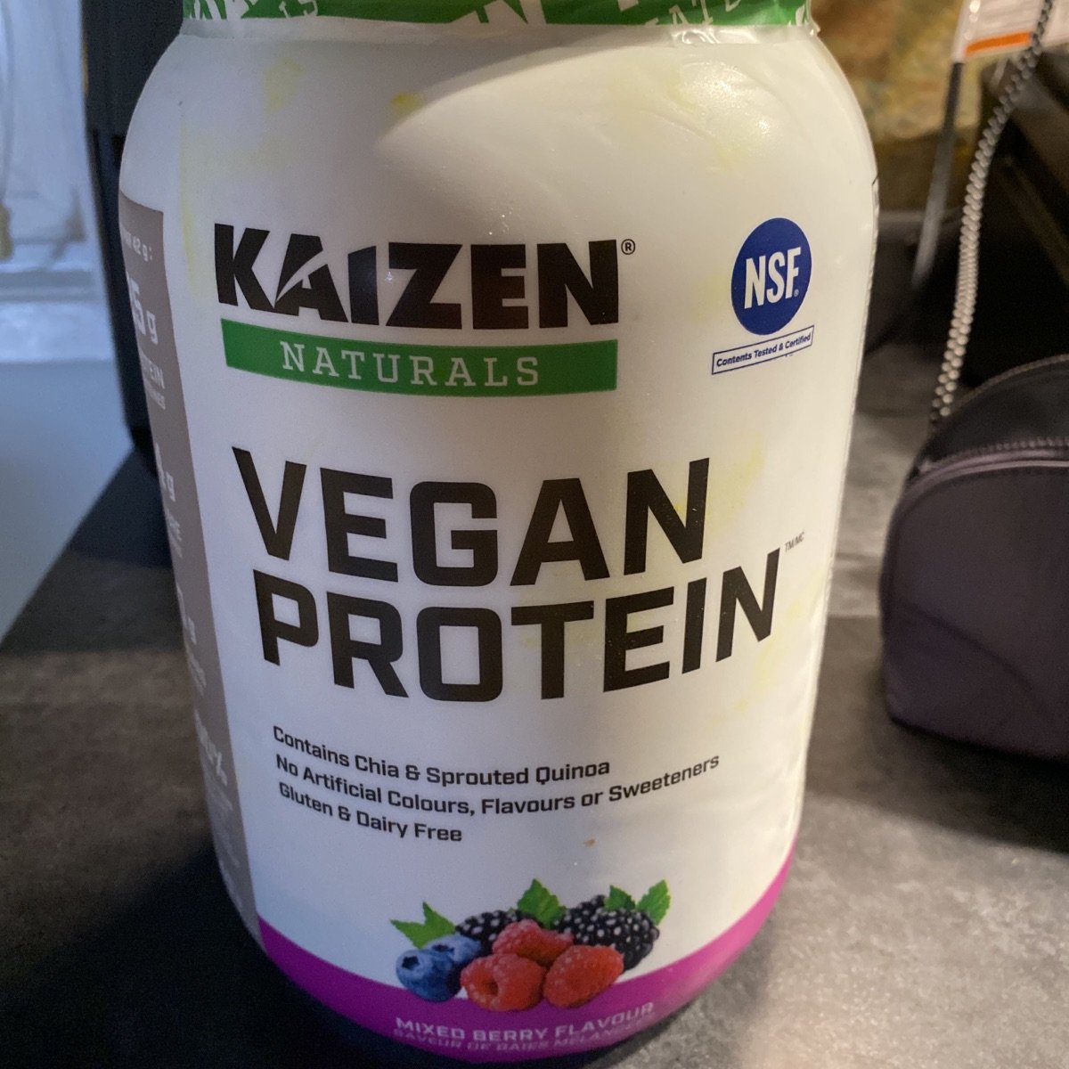Vegan Protein Mixed Berry Flavour from Kaizen Naturals - Vegan Product ...