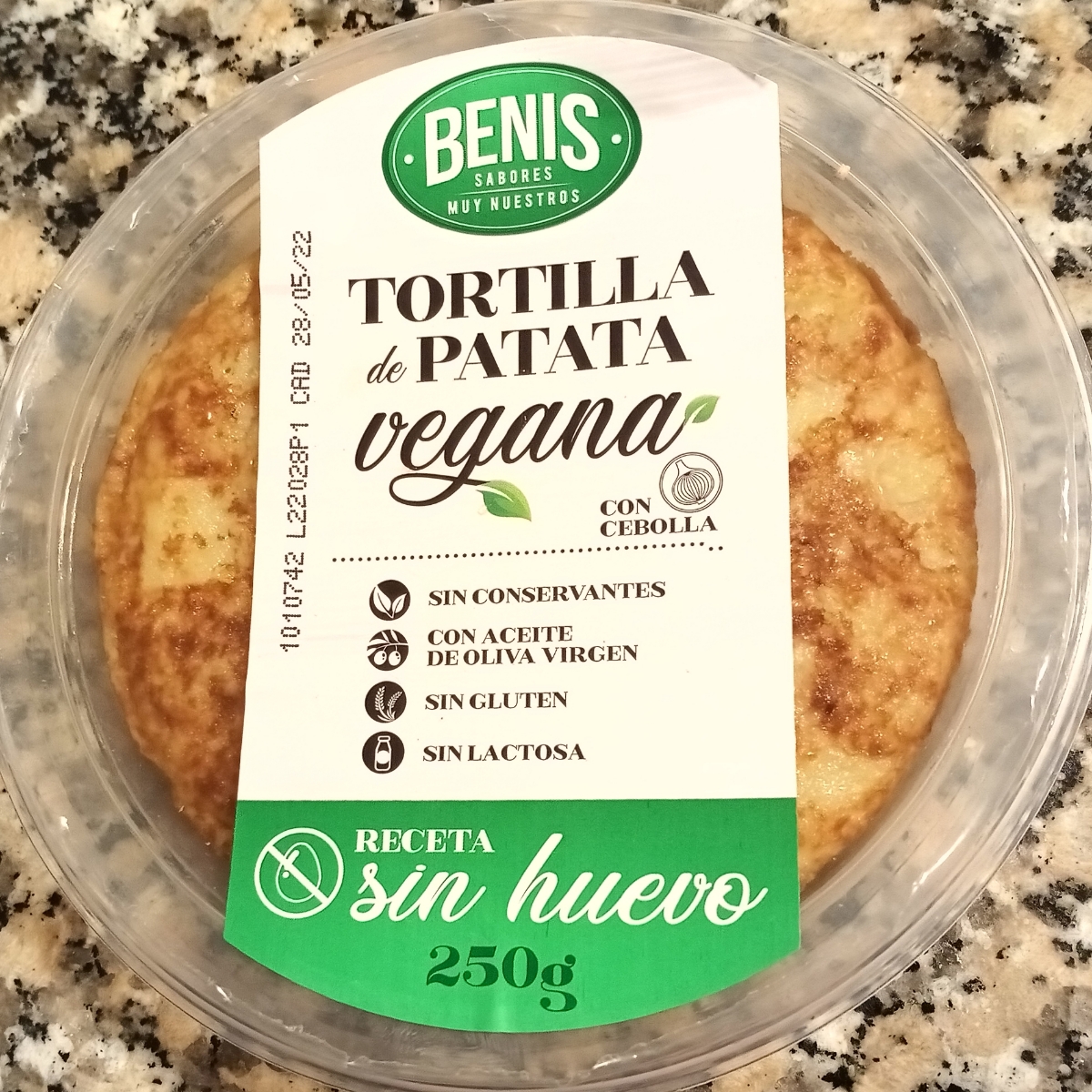 Tortilla de patata vegana from Benis - Vegan Product Reviews & Ratings ...
