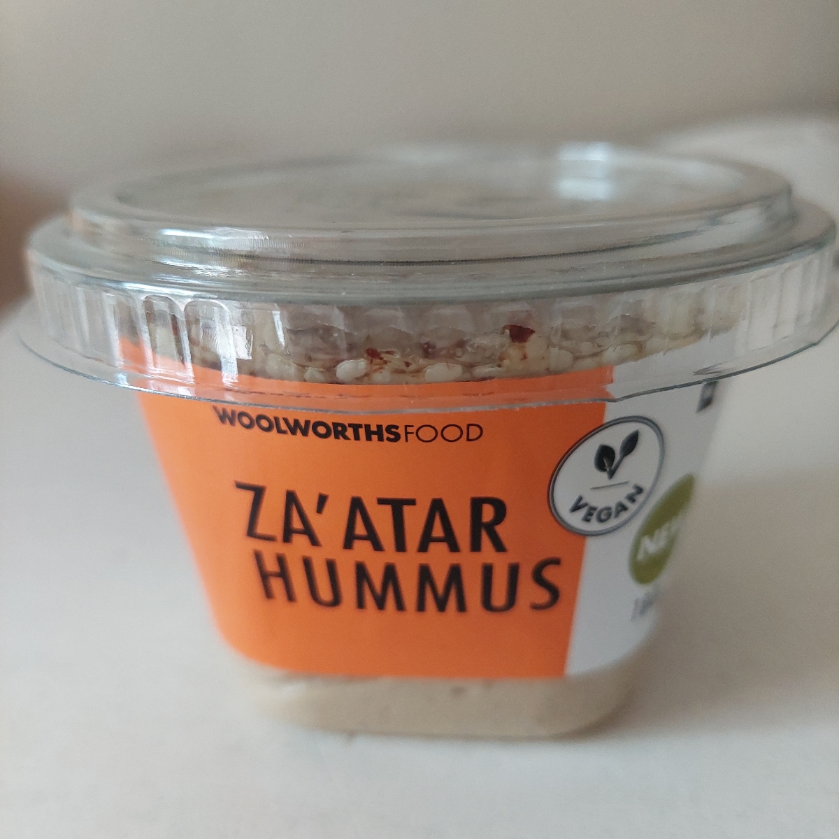 Za'atar Hummus from Woolworths - Vegan Product Reviews & Ratings | abillion