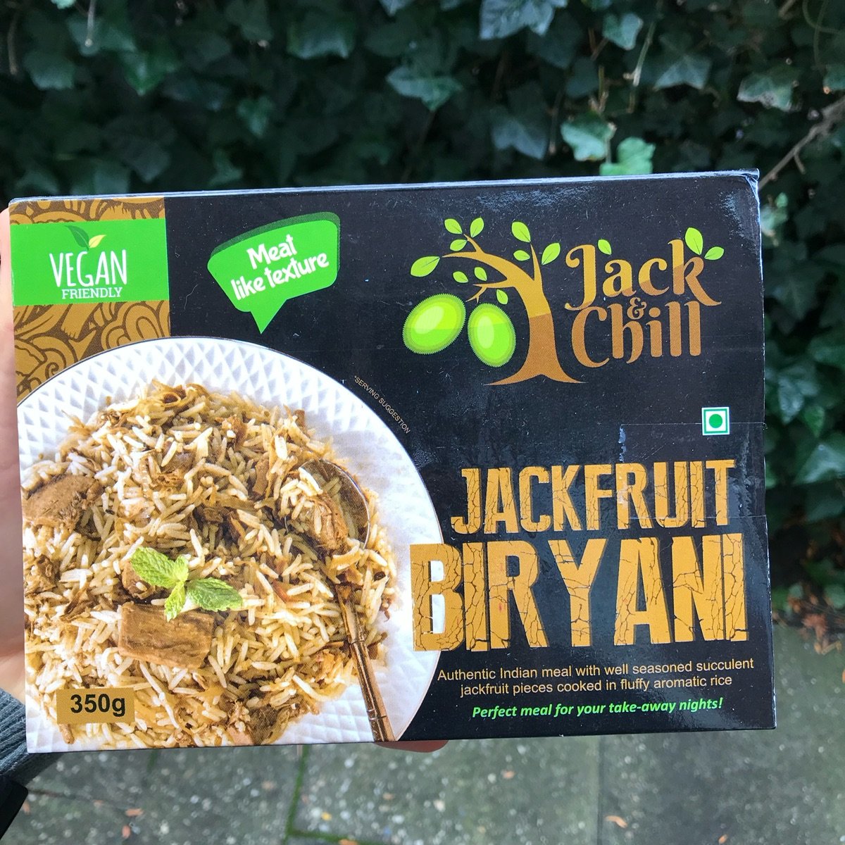 Jackfruit Biryani from Jack & Chill - Vegan Product Reviews & Ratings ...