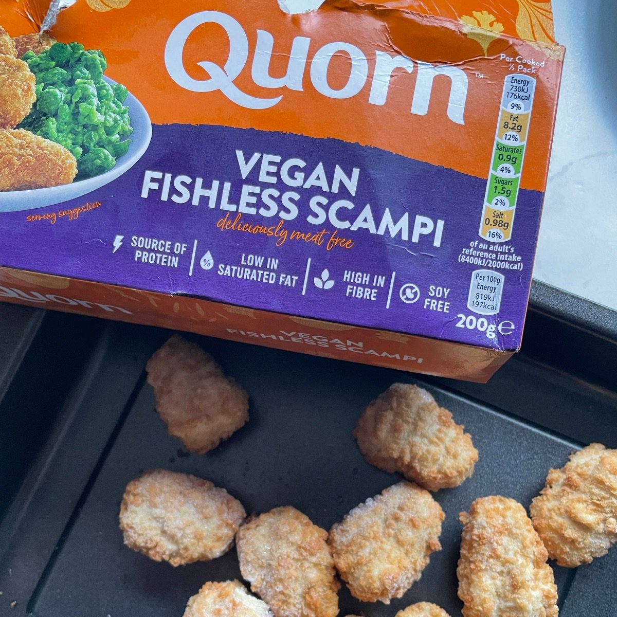 Scampi from Quorn - Vegan Product Reviews & Ratings | abillion