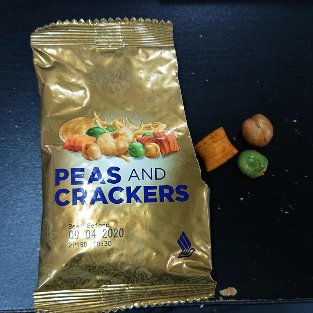 Singapore Airlines Peas and crackers Reviews | abillion