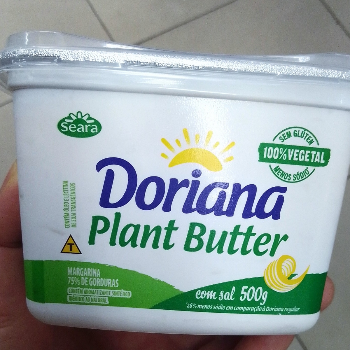 margarina Doriana Plant Butter from Seara - Vegan Product Reviews & Ratings | abillion