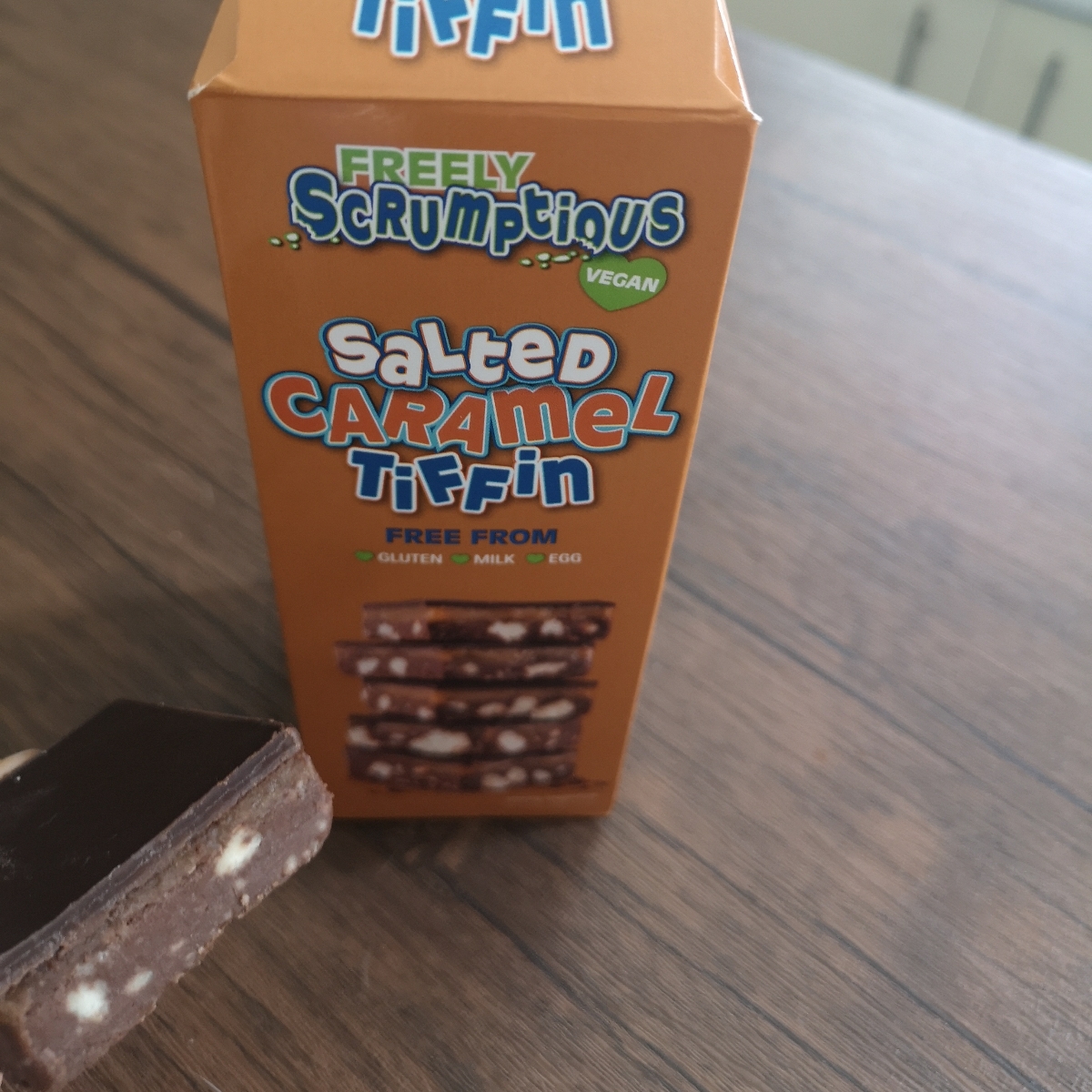 Salted Caramel Tiffin from Freely Scrumptious - Vegan Product Reviews ...