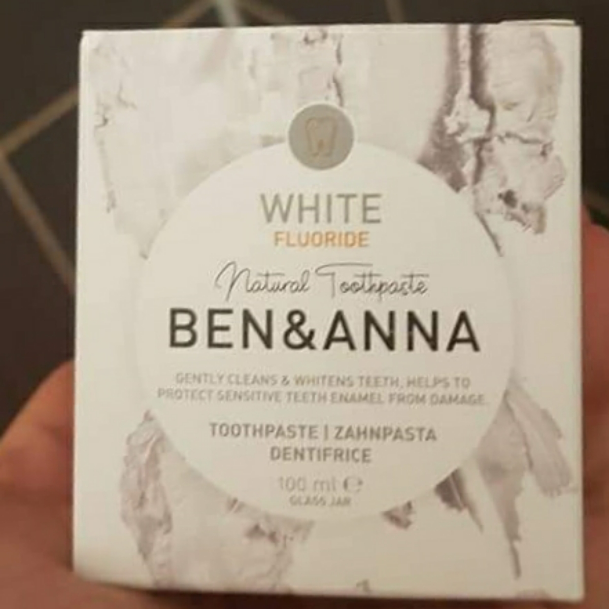 Natural toothpaste White Fluoride at Ben & Anna - Review by @spiruline ...