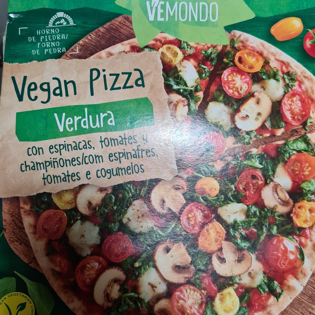pizza verduras from Vemondo - Vegan Product Reviews & Ratings | abillion