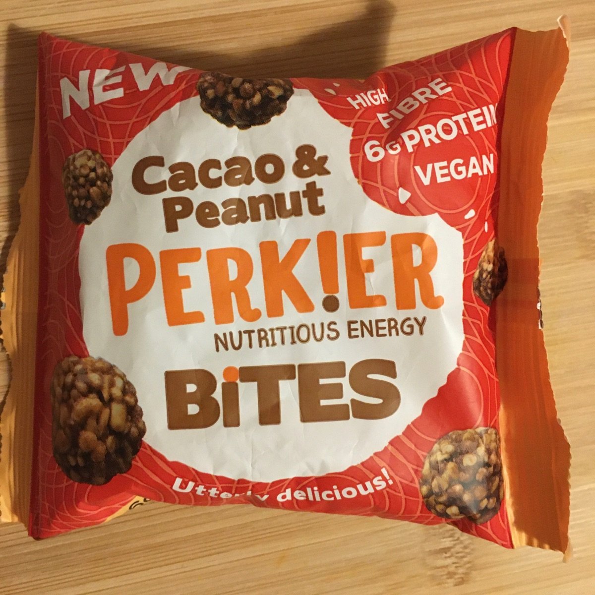 Cacao and peanut bites from Perkier - Vegan Product Reviews & Ratings ...