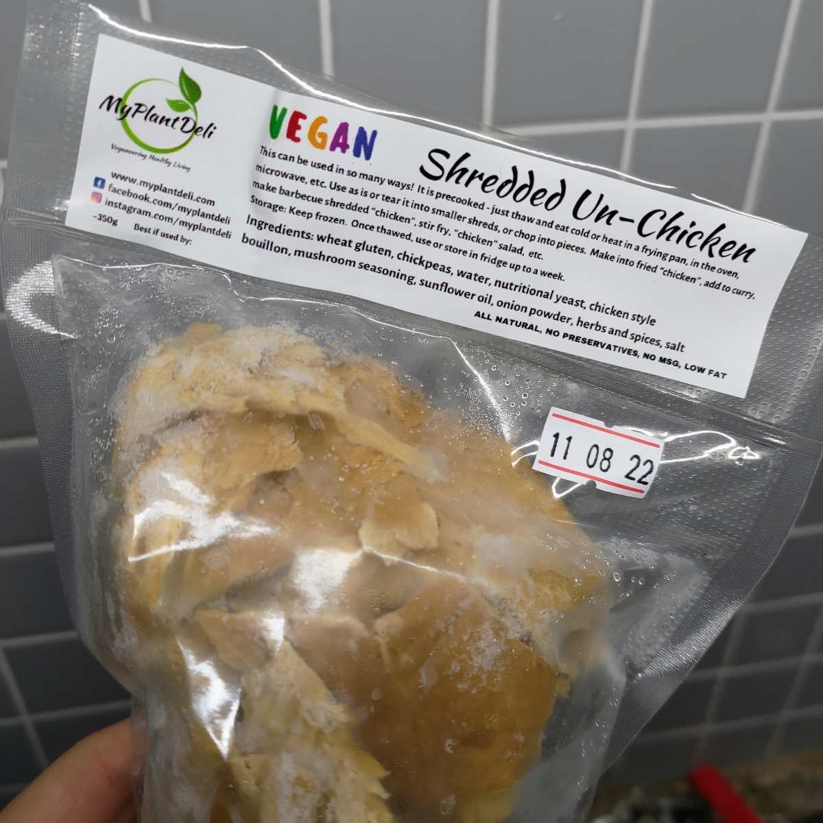 Shredded Un-chicken from MyPlantDeli - Vegan Product Reviews & Ratings ...