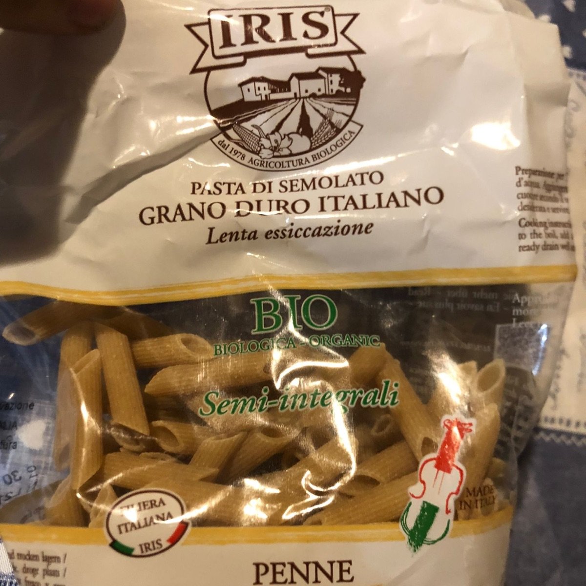Penne semi-integrali from Iris - Vegan Product Reviews & Ratings | abillion