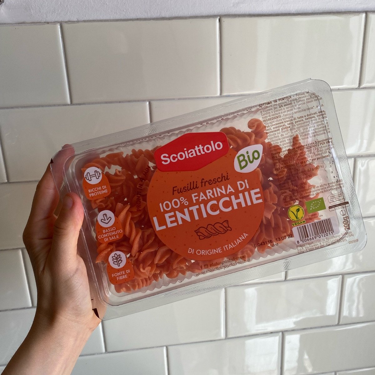 Pasta Di Legumi from Lo scoiattolo srl - Vegan Product Reviews ...