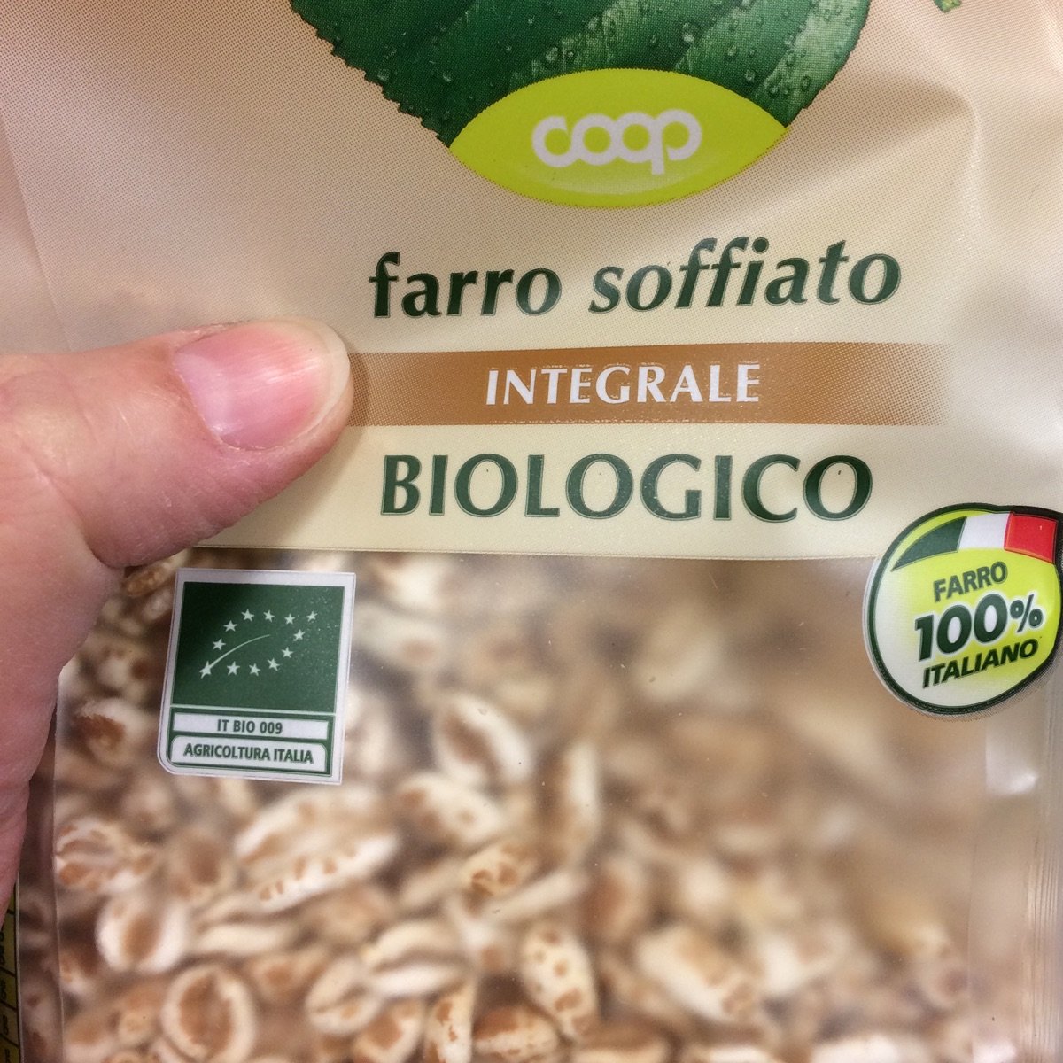 Farro soffiato integrale from Coop - Vegan Product Reviews & Ratings | abillion