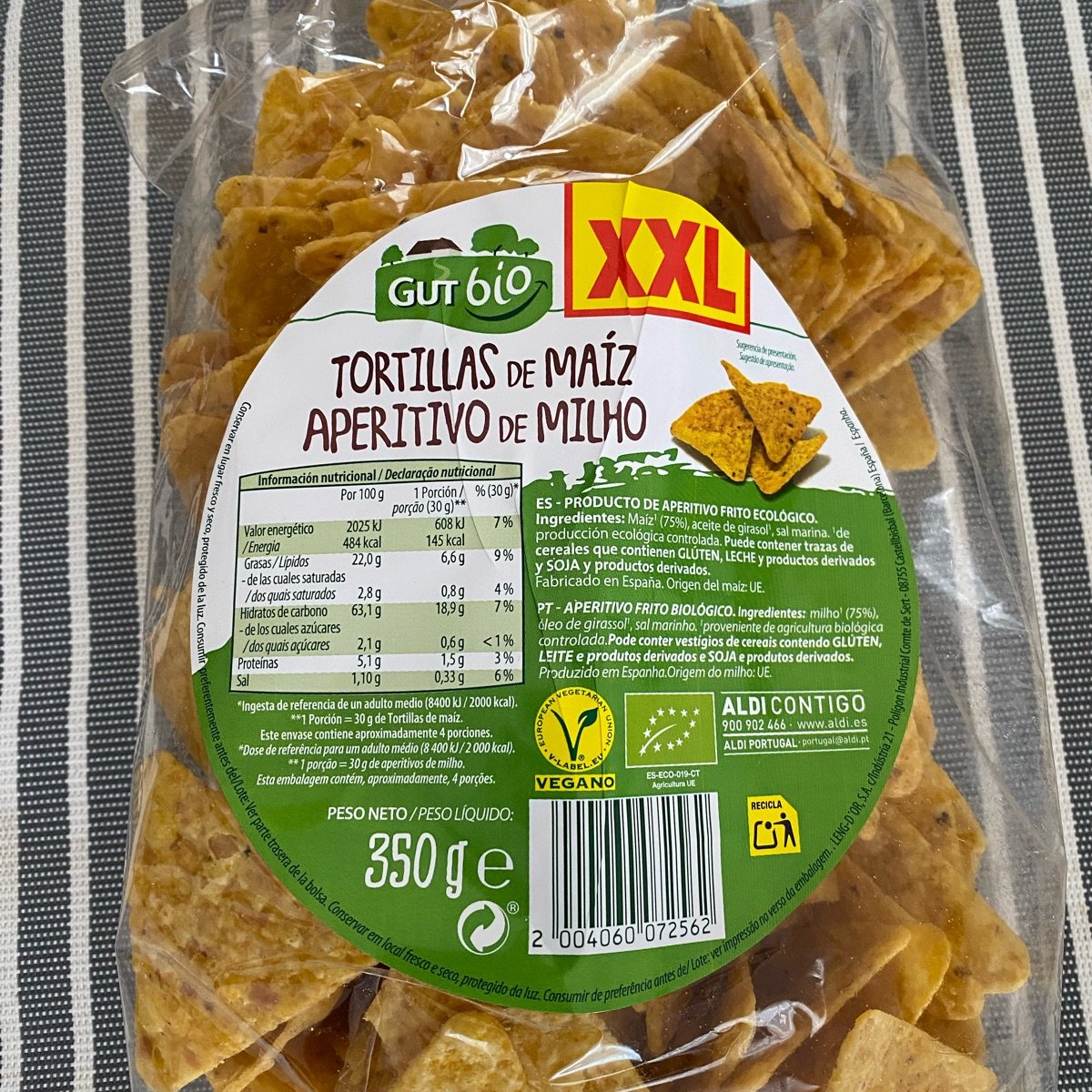 tortillas de maíz XXL from GutBio - Vegan Product Reviews & Ratings | abillion