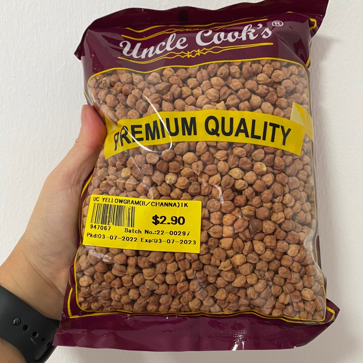 Yellow Gram from Uncle Cook's - Vegan Product Reviews & Ratings | abillion