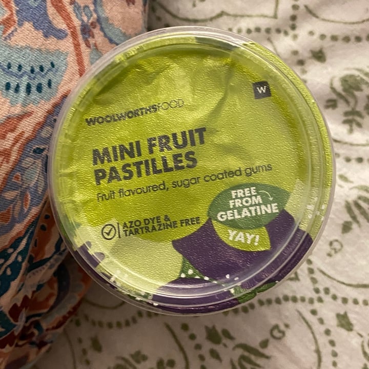 Woolworths Food Mini fruit pastilles Review | abillion