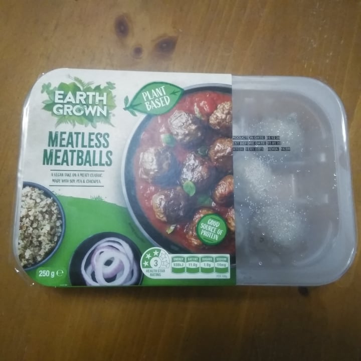Earth Grown Meatless Meat Balls Review | abillion