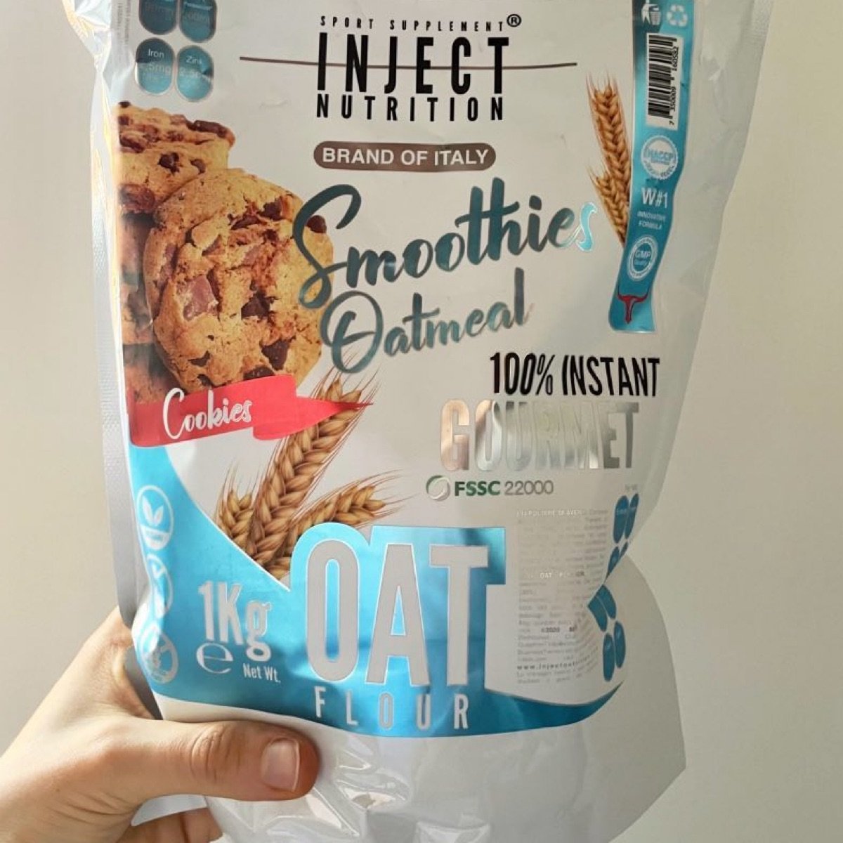 Farina d’avena-cookies from Inject nutrition - Vegan Product Reviews ...