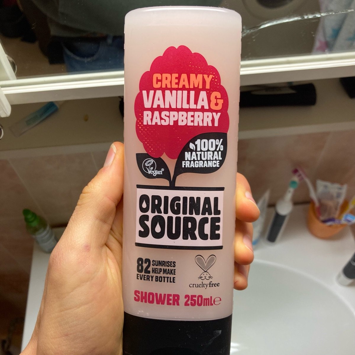 Original Source Creamy Vanilla and Raspberry Reviews | abillion