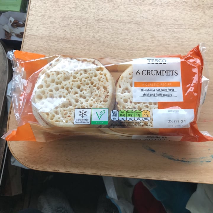 Tesco 6 crumpets Review | abillion