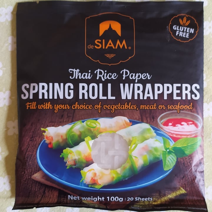 de Siam Spring roll wrappers Review | abillion