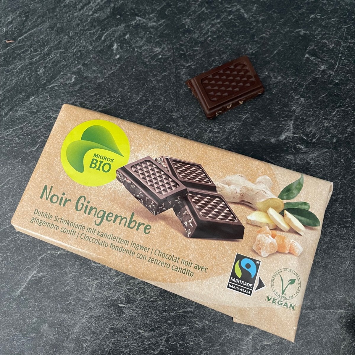 Ginger Chocolate from Migros Bio - Vegan Product Reviews & Ratings ...