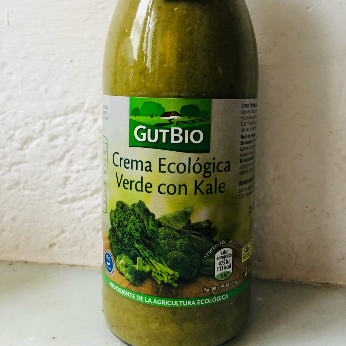 Crema Ecológica Verde con Kale from GutBio - Vegan Product Reviews ...