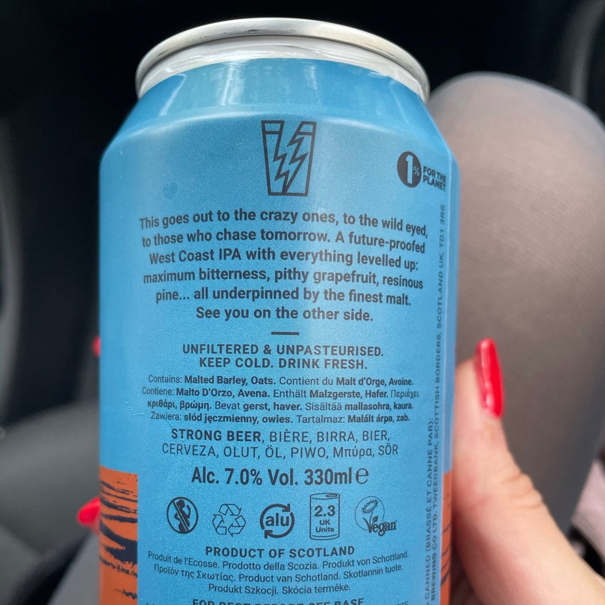 Brave New World IPA from Tempest Brewing - Vegan Product Reviews ...