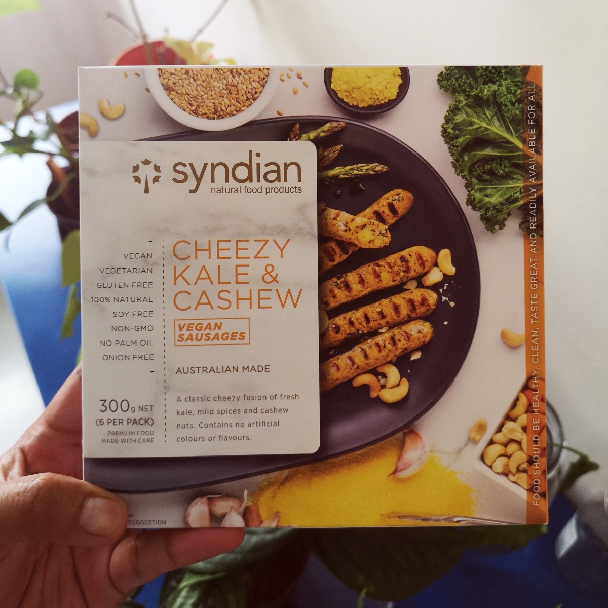Cheezy Kale and Cashew Sausages from Syndian - Vegan Product Reviews ...
