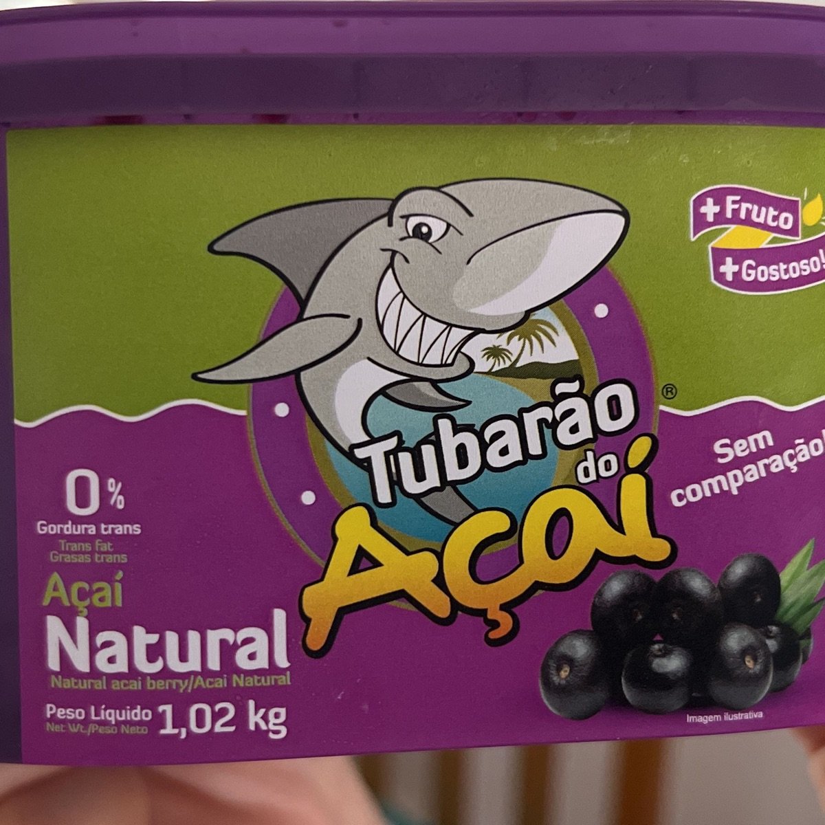 Açaí Sabor Natural from Tubarão do Açaí - Vegan Product Reviews ...