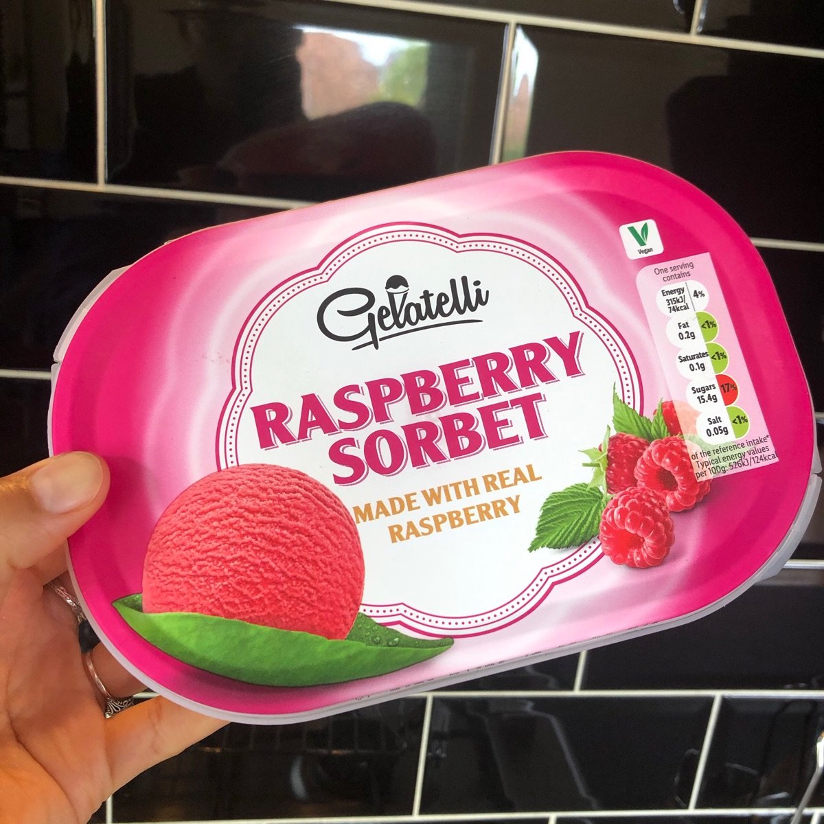 Raspberry Sorbet from Gelatelli - Vegan Product Reviews & Ratings ...