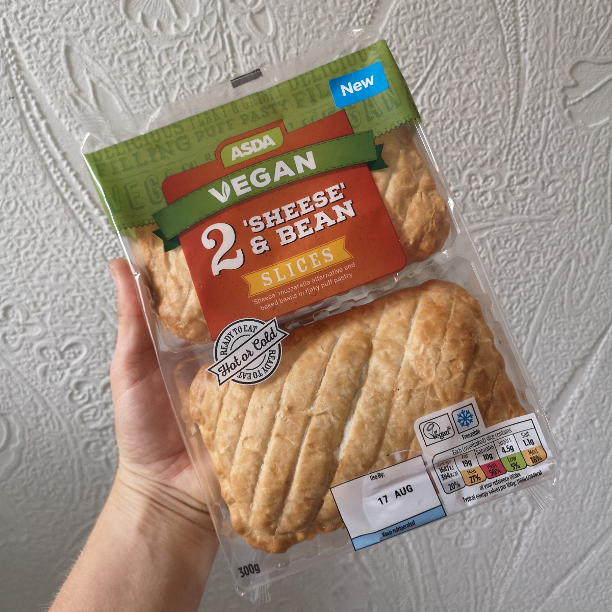 Sheese & Bean pastry from ASDA - Vegan Product Reviews & Ratings | abillion