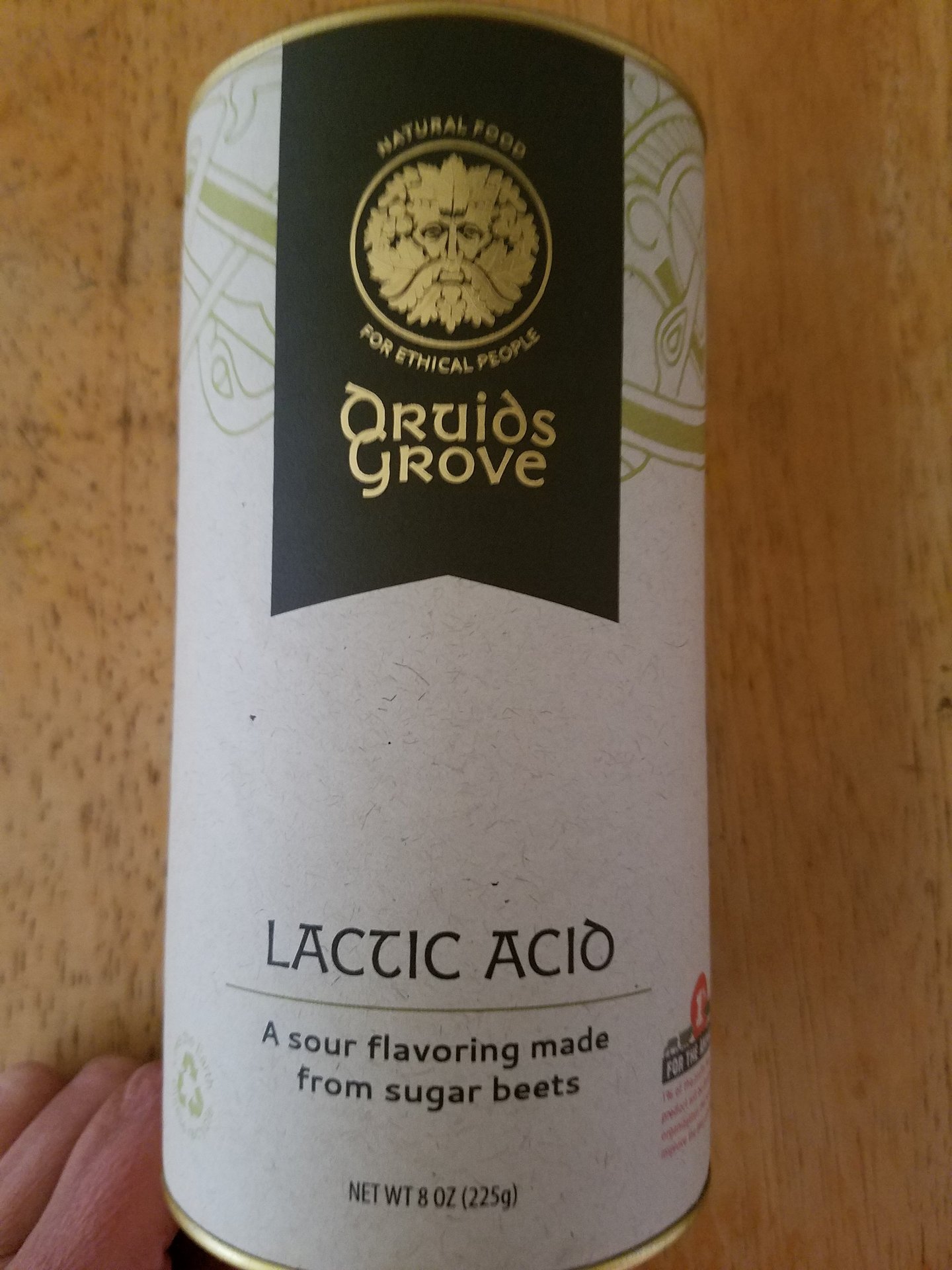 Lactic Acid from Druids Grove - Vegan Product Reviews & Ratings | abillion