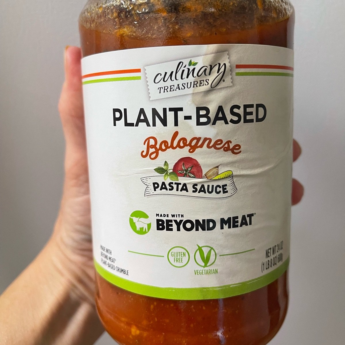 Plant-Based Bolognese Pasta Sauce from Culinary Treasures - Vegan ...