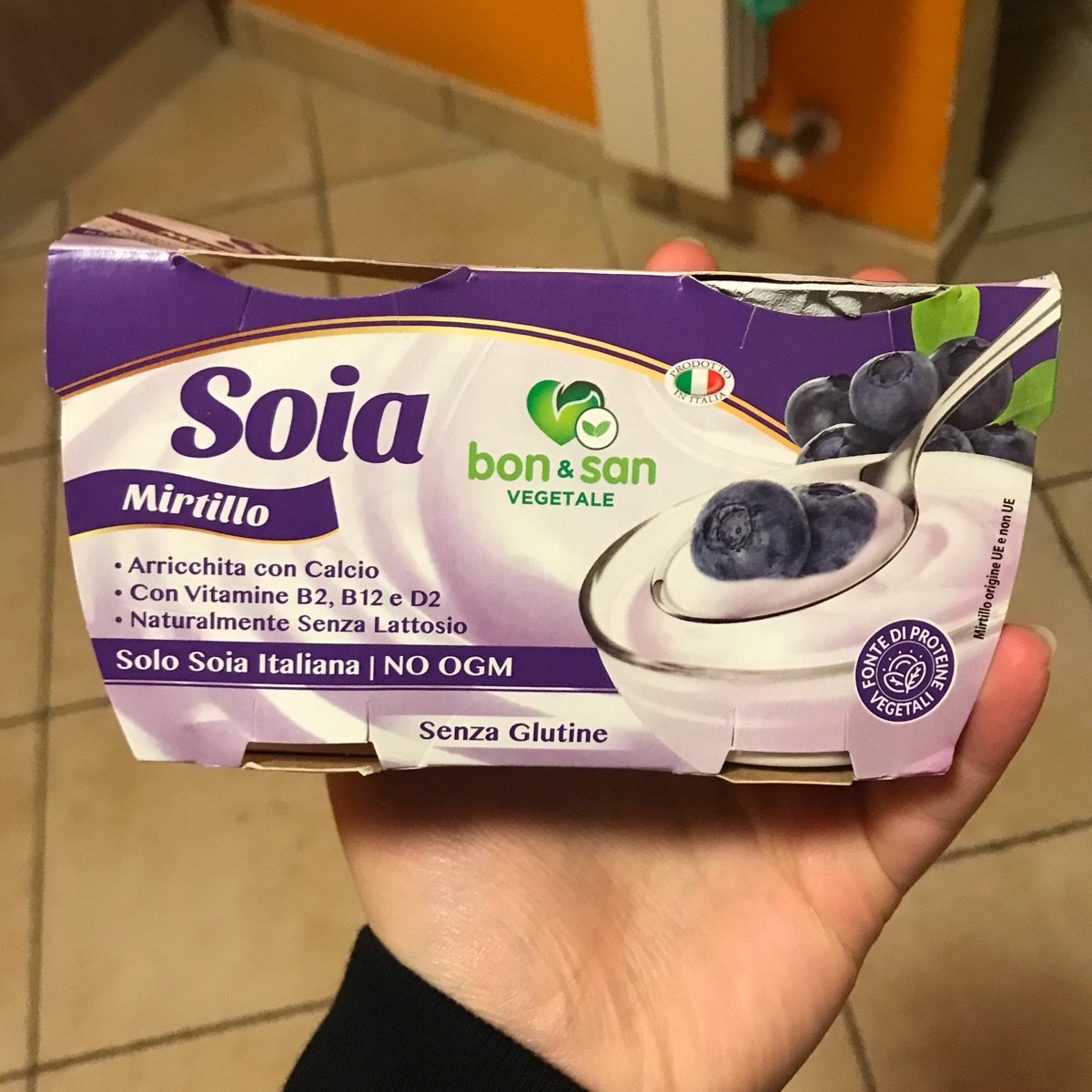 Yogurt Mirtillo from Bon & San - Vegan Product Reviews & Ratings | abillion