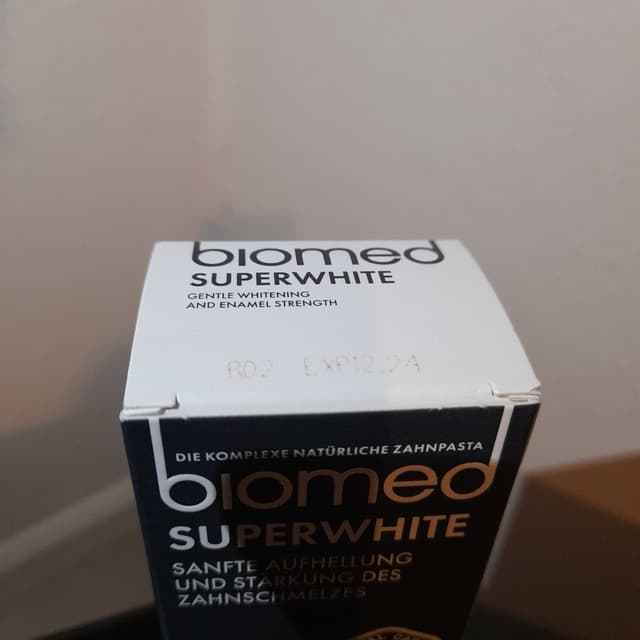 COMPLETE CARE NATURAL TOOTHPASTE SUPERWHITE from Biomed - Vegan Product ...