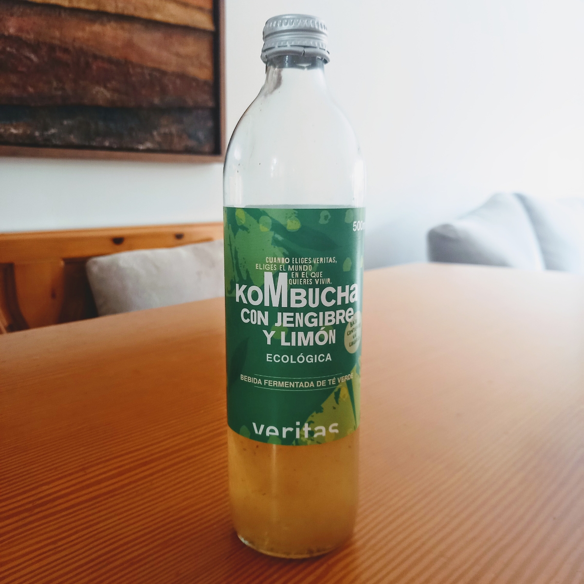 Kombucha Con Jengibre Y Limón from Veritas - Vegan Product Reviews ...