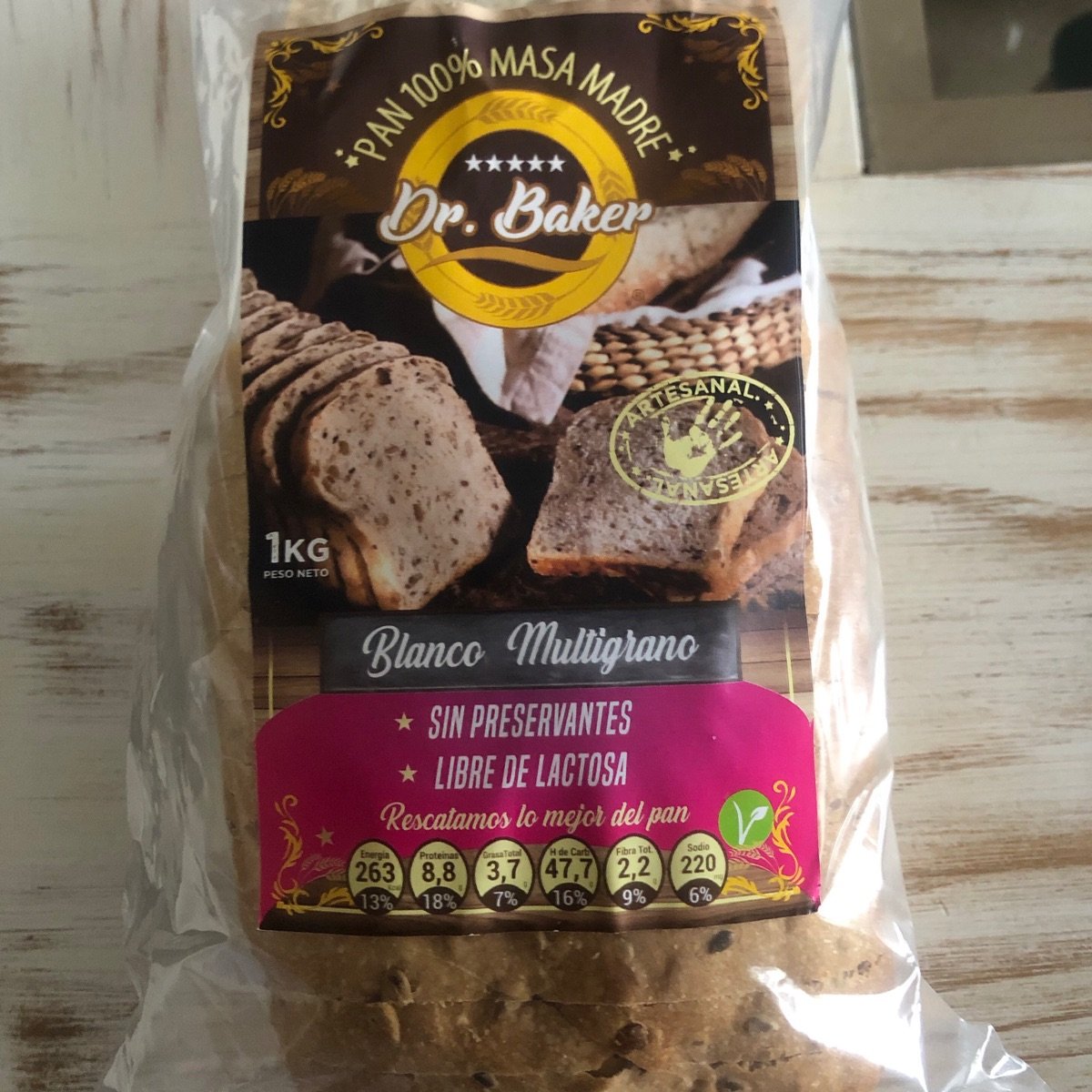 Pan blanco multigrano from Dr. Baker - Vegan Product Reviews & Ratings ...