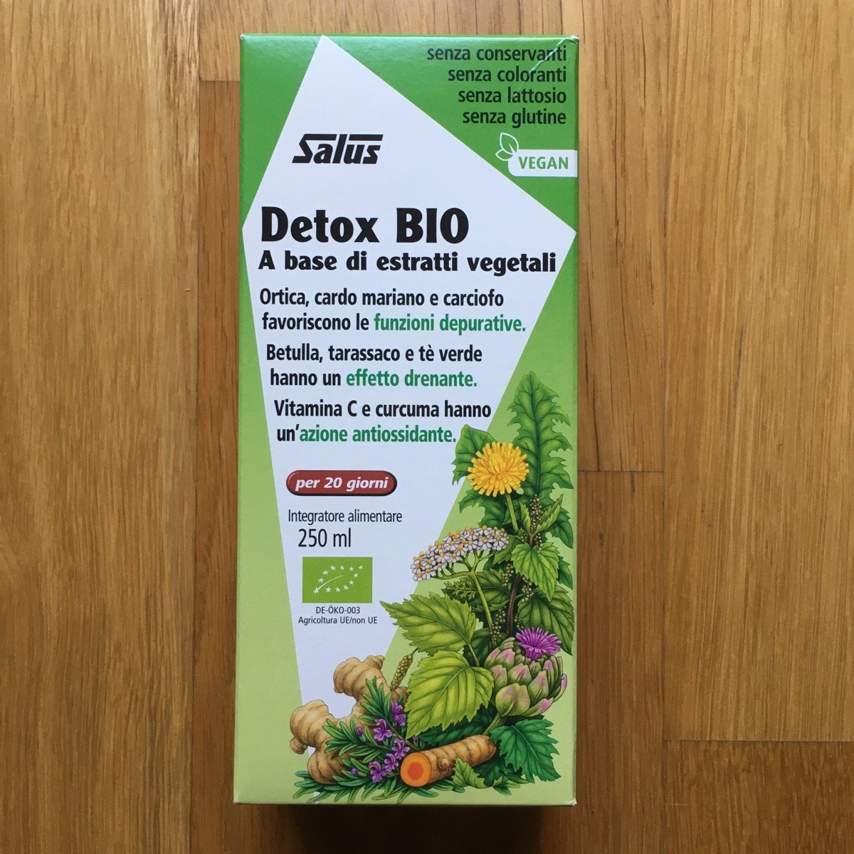 Detox bio from Salus - Vegan Product Reviews & Ratings | abillion