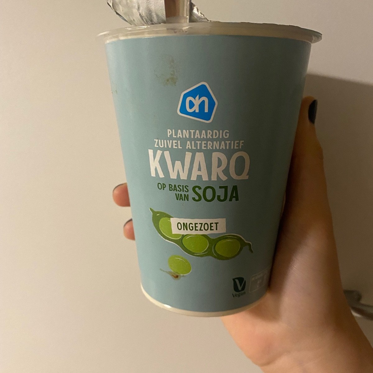 soy kwarq unsweetened from Albert Heijn AH - Vegan Product Reviews ...