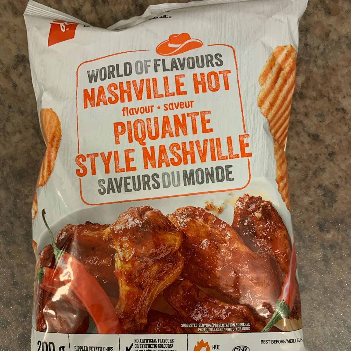 World Of Flavours Nashville Hot Chips from President's Choice - Vegan ...