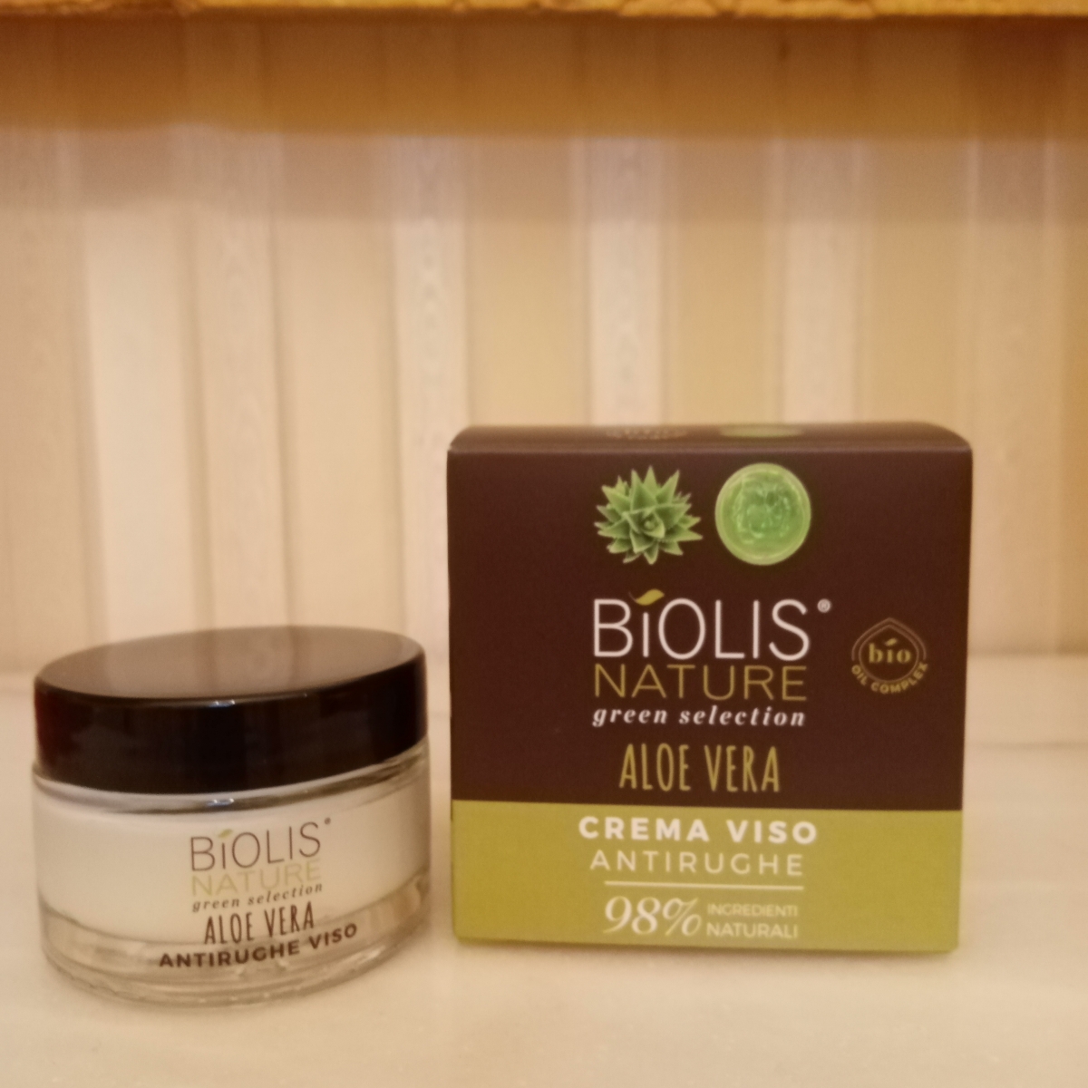 Crema Viso Antirughe Aloe Vera from Biolis Nature - Vegan Product ...