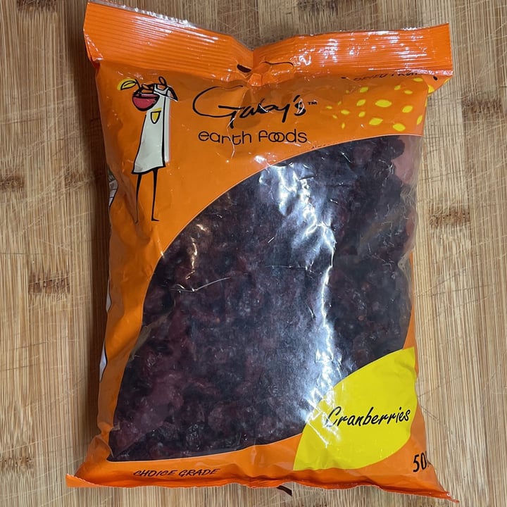Gaby’s Earth Foods Cranberries Review | abillion